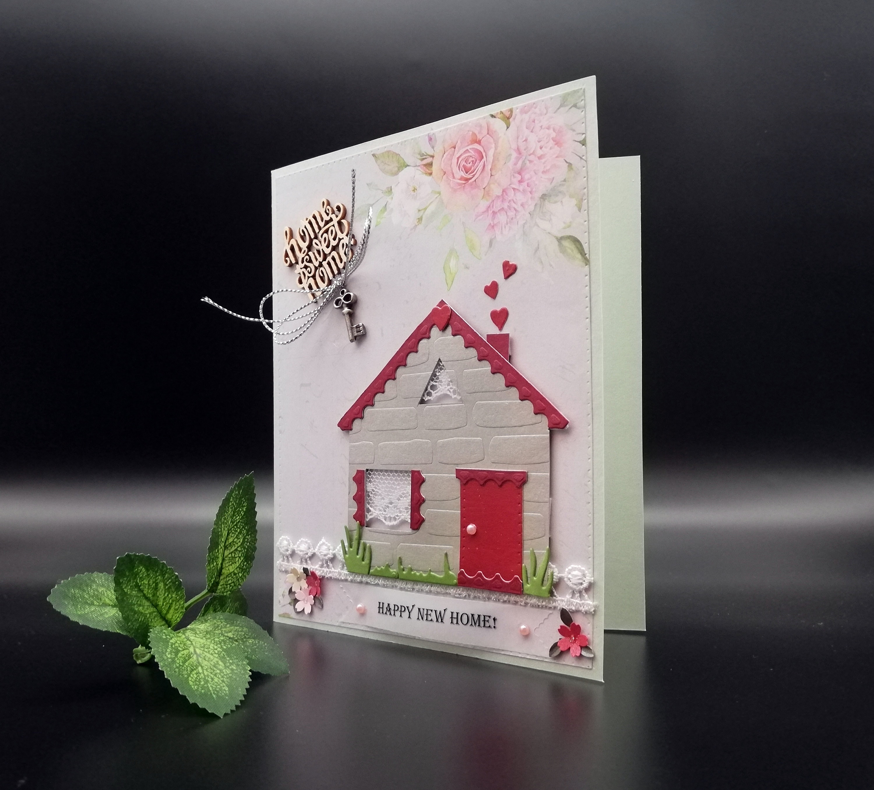 Handmade New Home Card, New House Card, Happy New Home Card,new Home ...