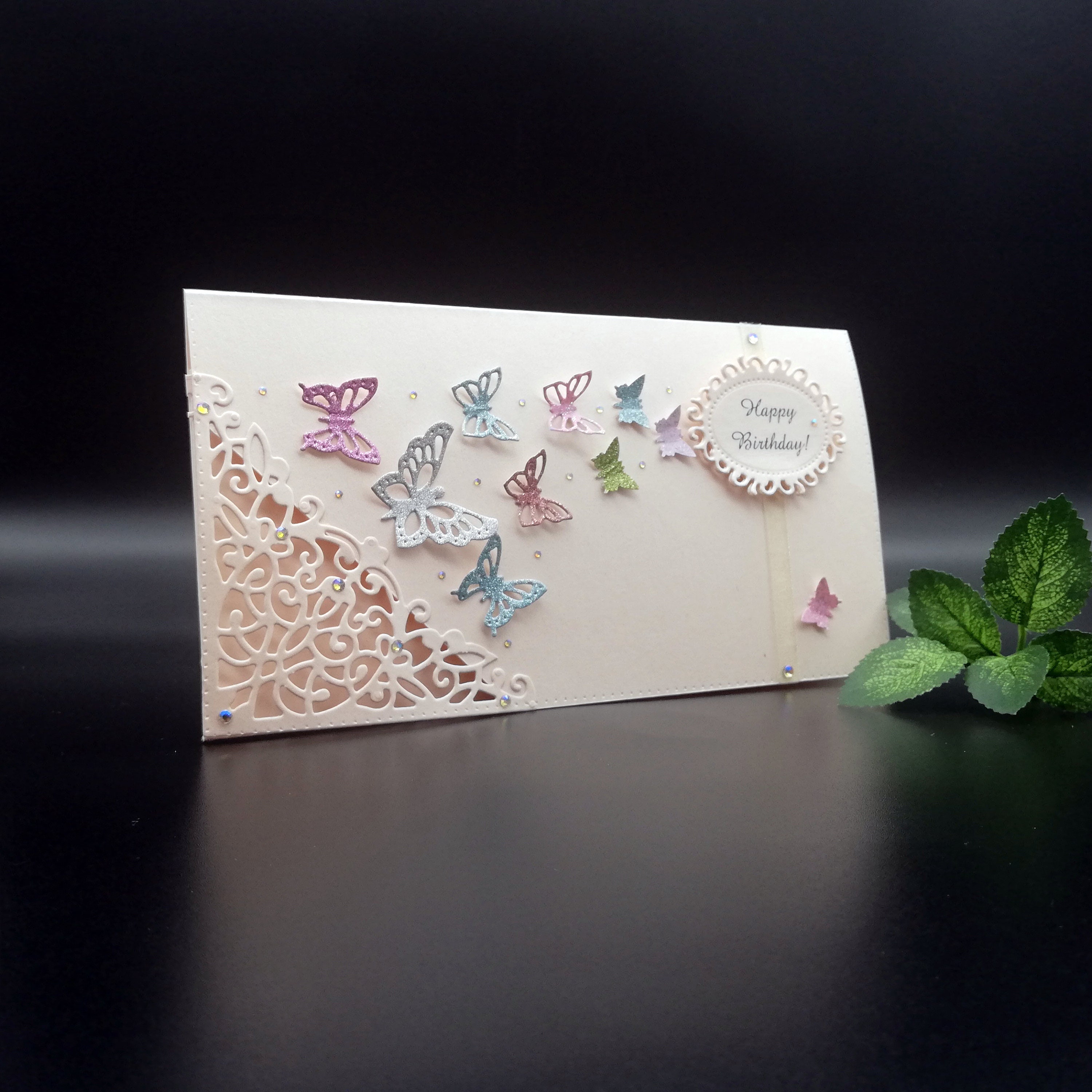 Handmade Money Envelope With Butterflies,money Wallet, Gift Card ...