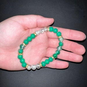 St. Patrick's Day Bracelet | Green Jewelry | St Patty's Day Jewelry ...
