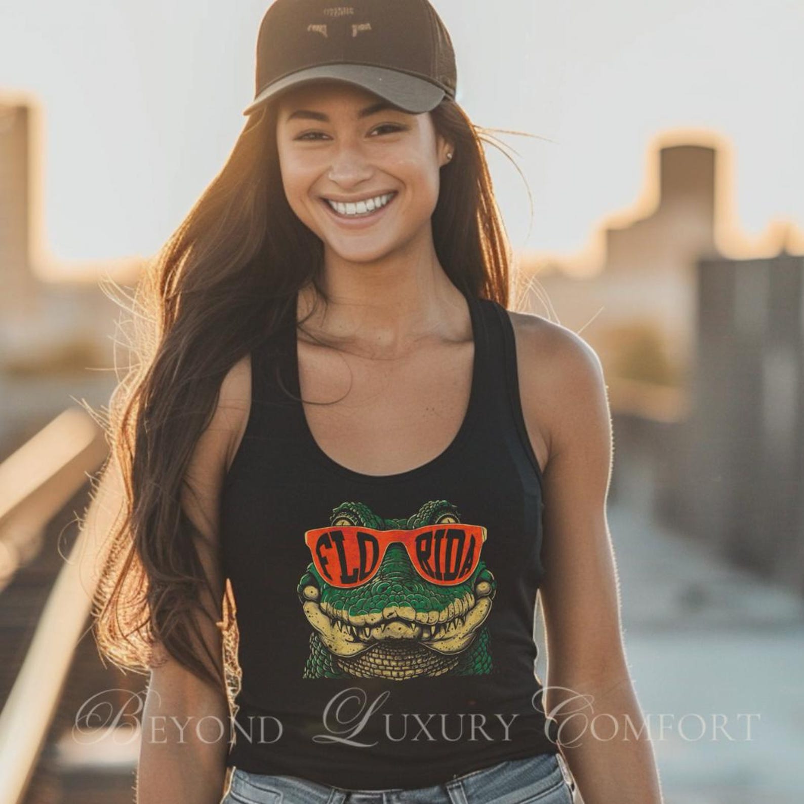 Florida Gator Tank Top | Florida Local Shirt | Everglades Tee | Beach ...