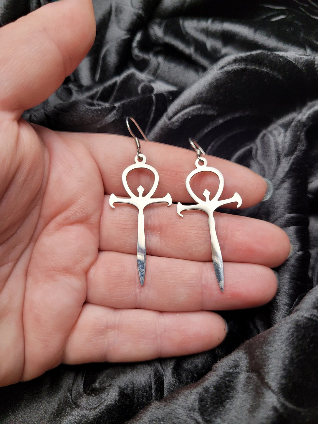 Vampire: the Masquerade - Bloodlines VTMB VTM RPG Stainless Steel Ankh ...