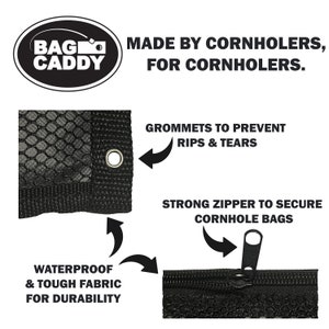 Cornhole Bag Caddy (double-pack) | Corn Hole Bag Storage - Etsy
