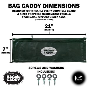 Cornhole Bag Caddy (double-pack) | Corn Hole Bag Storage - Etsy
