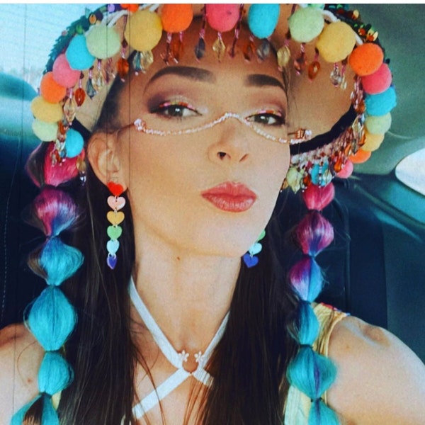 Rave Festival Visor - Etsy