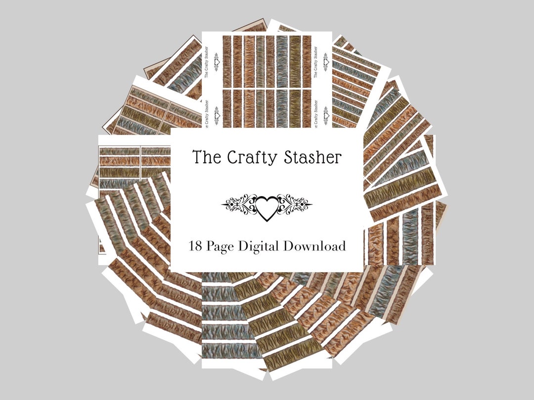 18 Page Vintage Style Handmade Trims Digital Download - Etsy