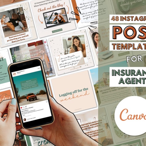 Social Media Posts for Life Insurance Agents - Etsy