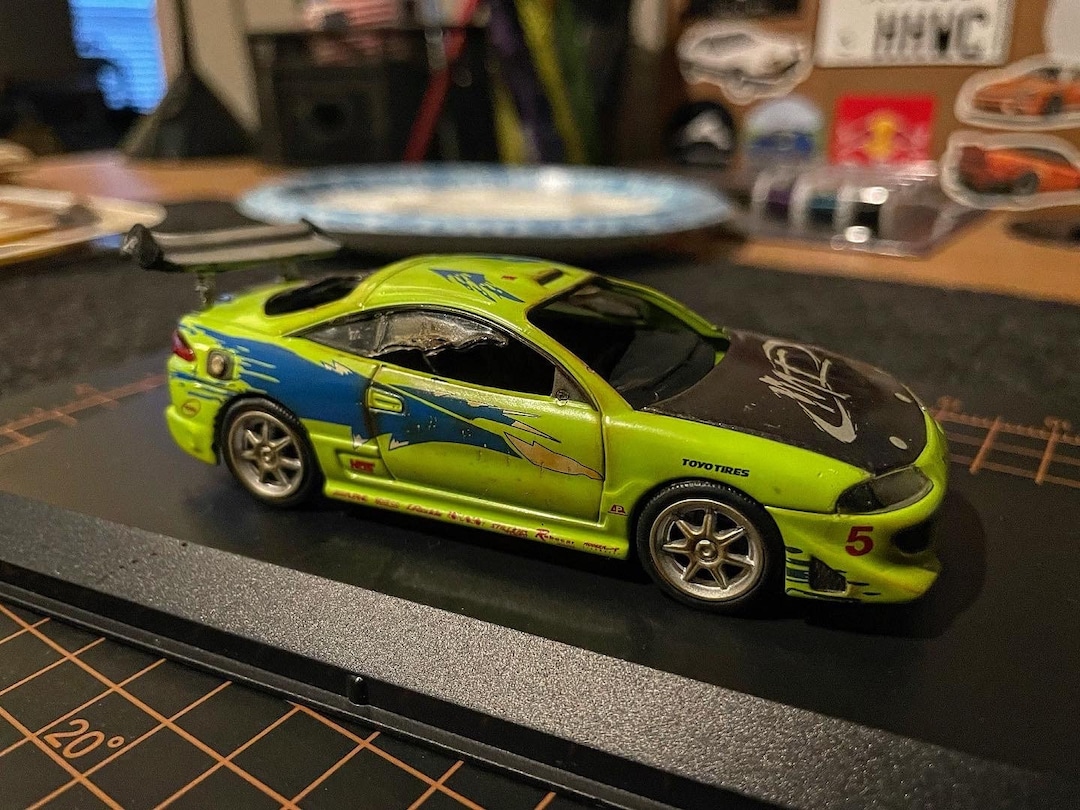 Greenlight Mitsubishi Eclipse F&F Brians Eclipse - Etsy