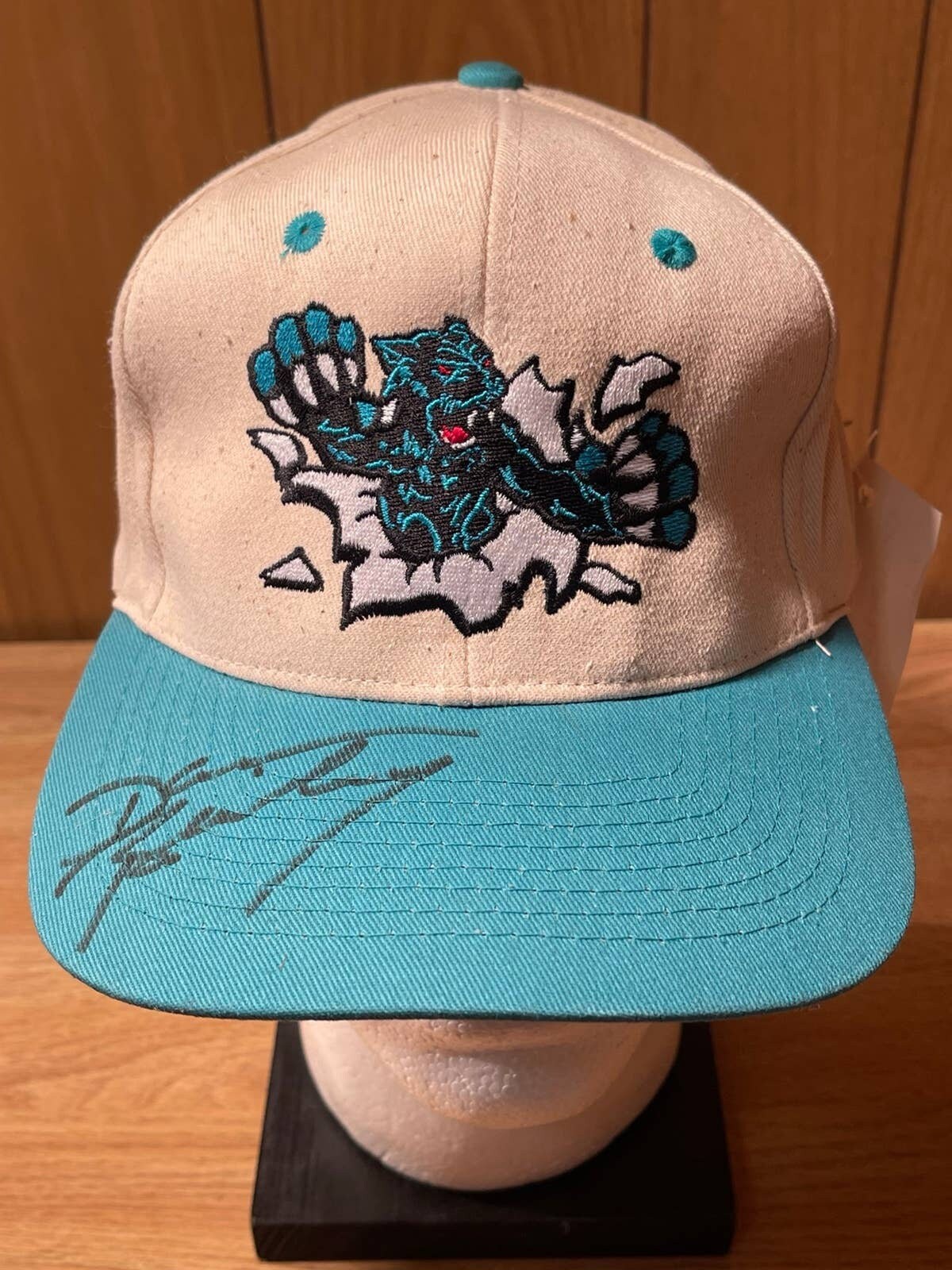 NWT Vintage Fort Wayne Fury FT Basketball CBA Snapback Hat Signed Damon ...