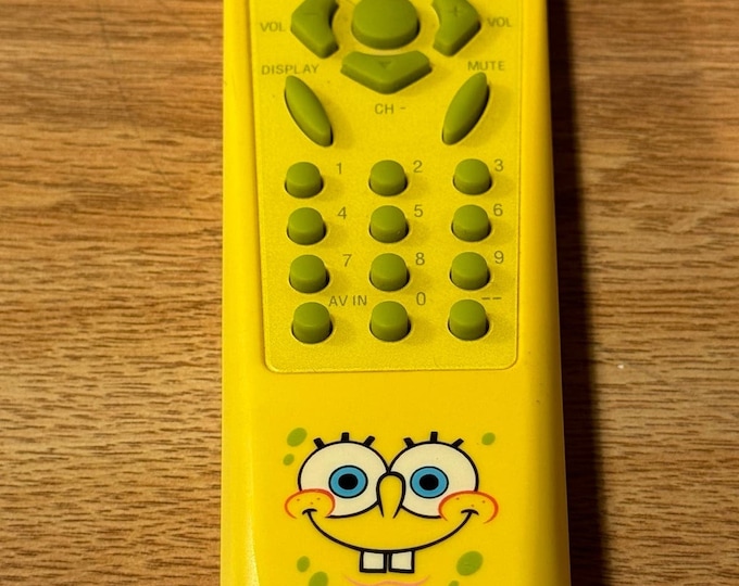 Emerson Spongebob Squarepants CRT Television Remote Controller Controls ...