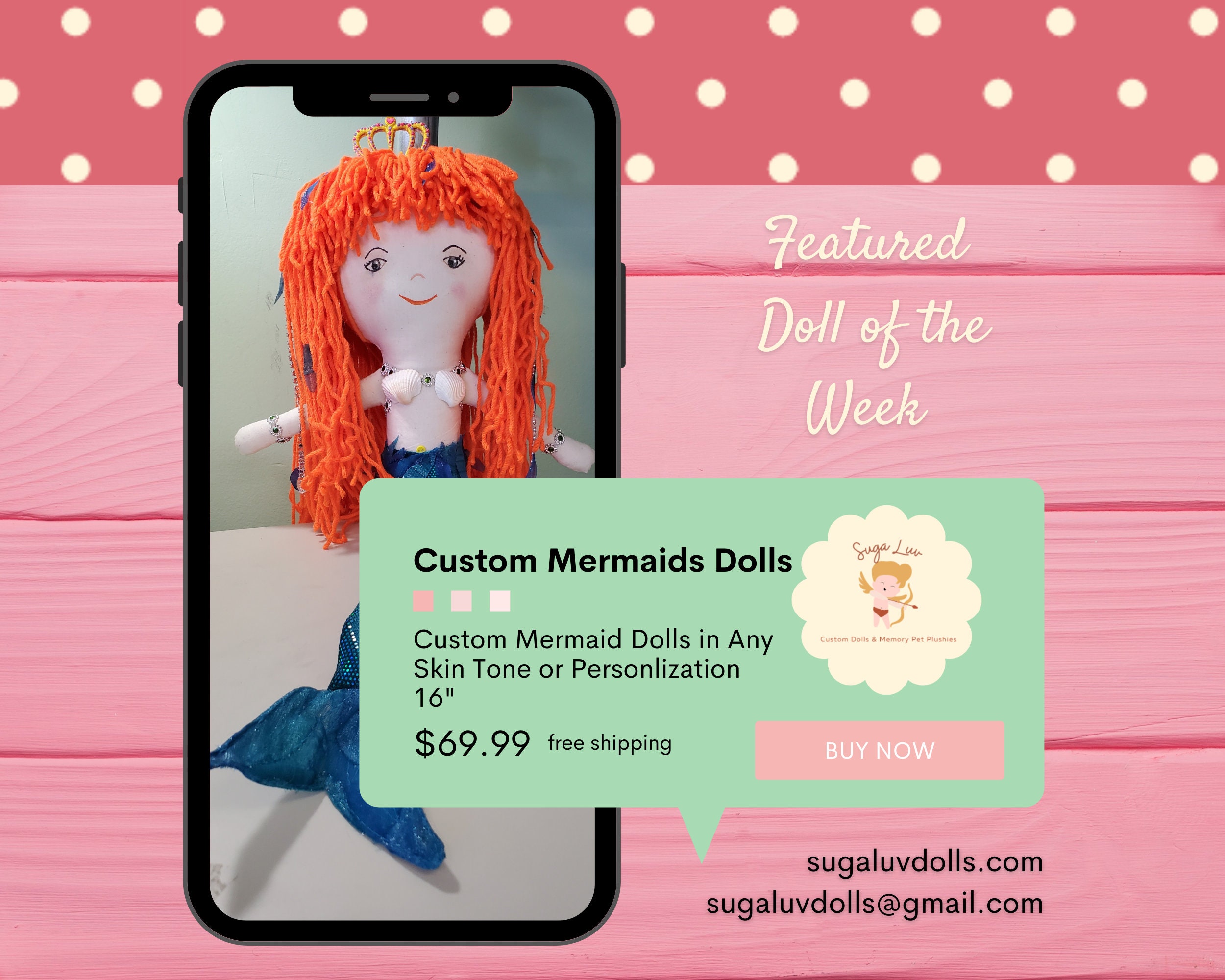 16 Personalized Dolls, Custom Mermaid Dolls, Mermaids, Mermaid Tails - Etsy