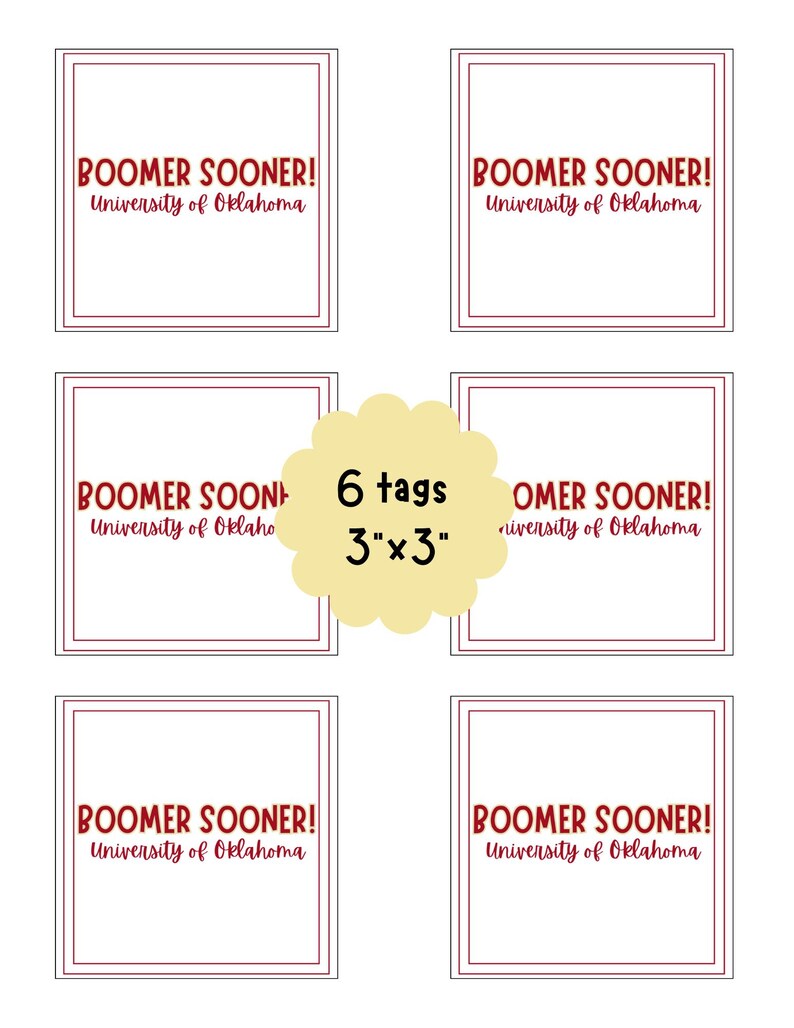Printable College Gift Tag, Instant Download, College Gift, Graduation ...