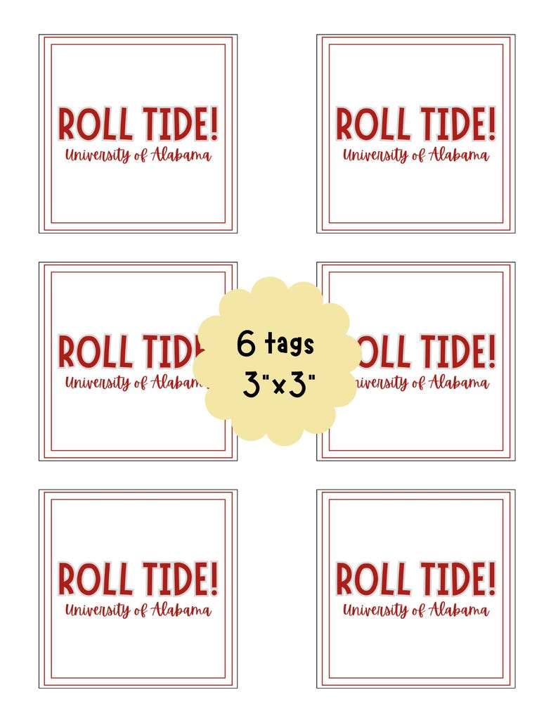 Printable College Gift Tag, Instant Download, College Gift, Graduation ...
