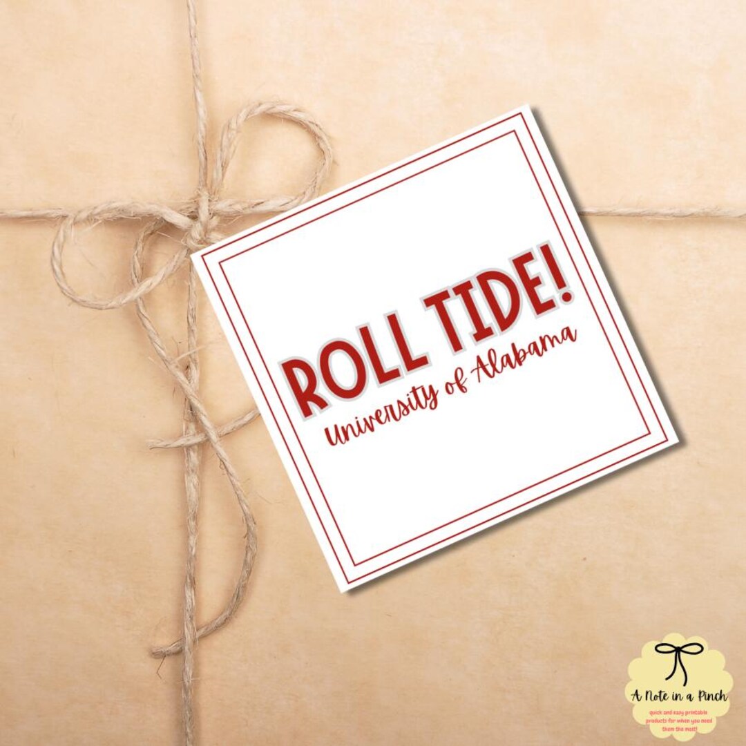Printable College Gift Tag, Instant Download, College Gift, Graduation ...