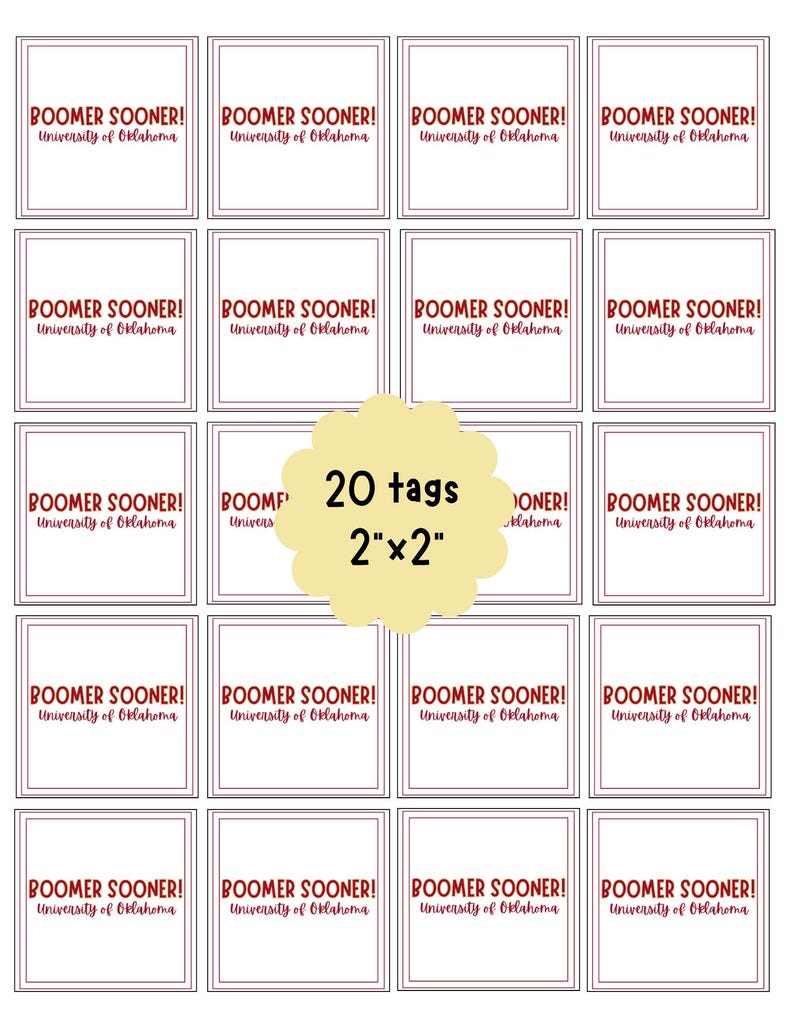 Printable College Gift Tag, Instant Download, College Gift, Graduation ...