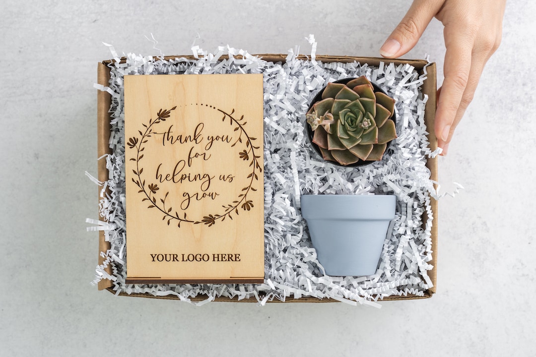 Custom Company Thank You Gift Box, Client Appreciation Care Package ...