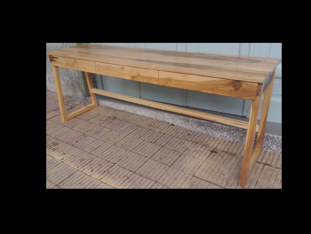 Scandinavian Style Console Table - Etsy
