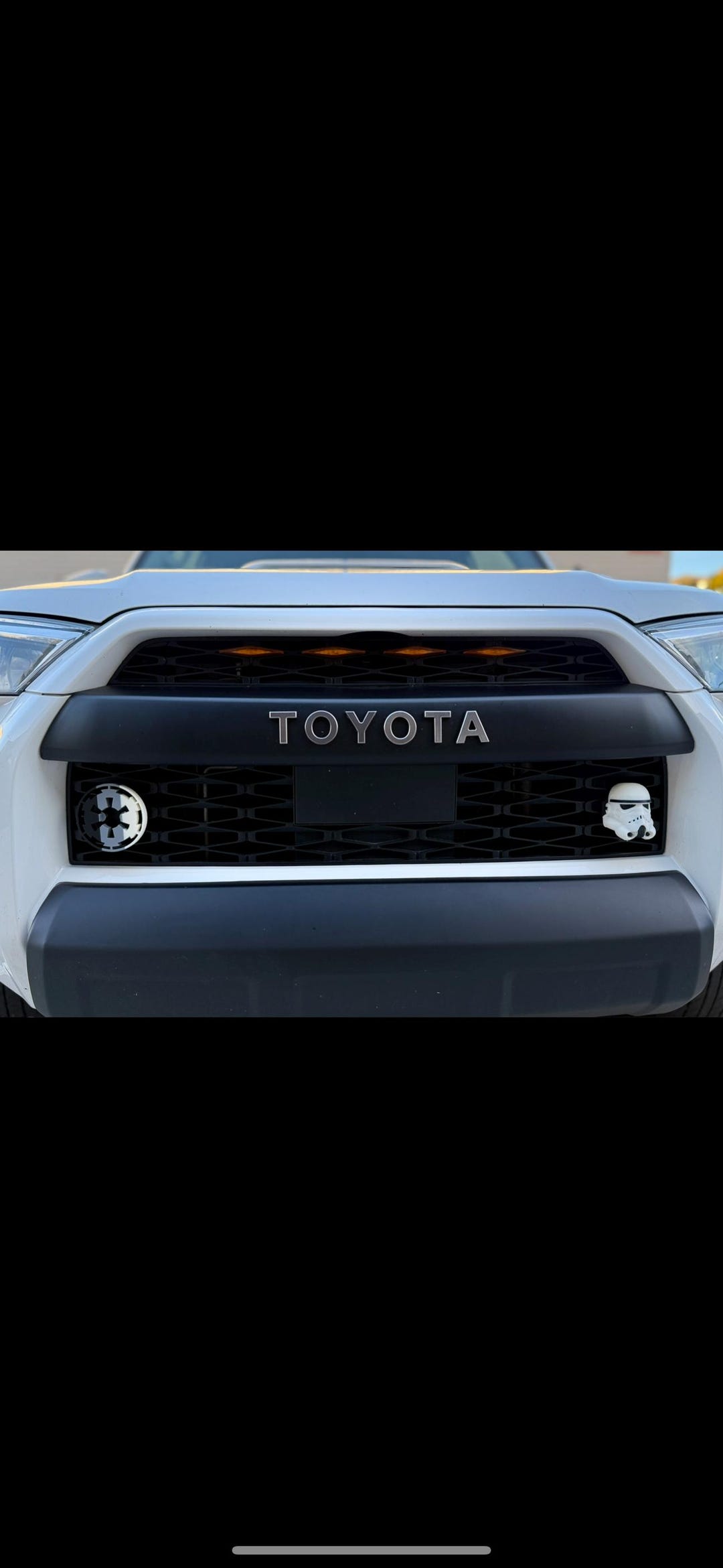 Star Wars 4runner Grille Badge: Imperial Logo Stormtrooper Emblem - Etsy