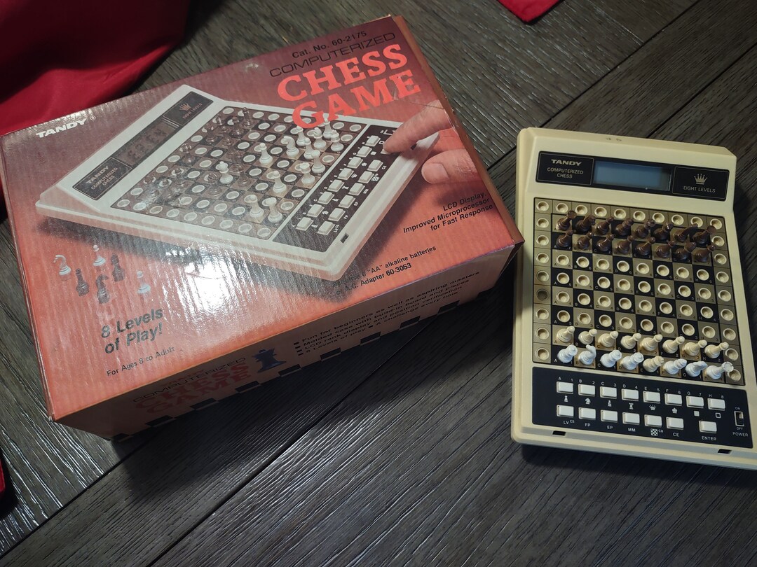 Vintage Tandy Computerized Chess Game Radioshack Board Games - Etsy