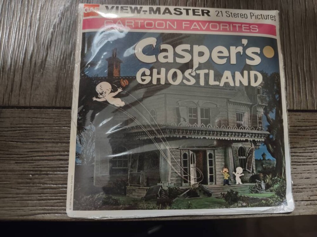 Casper's Ghostland Viewmaster Reels Set Still Sealed - Etsy