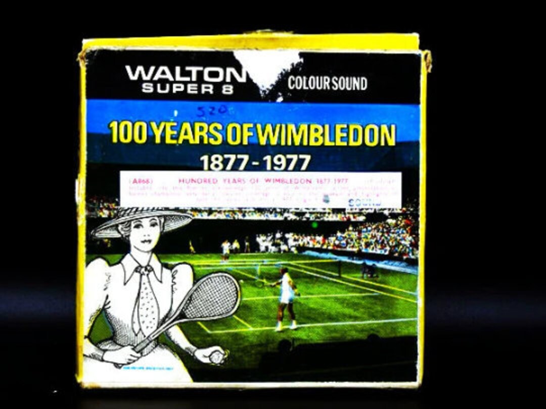 100 Years of Wimbledon 8mm Film - Super 8 Film - Very Rare - Walton ...