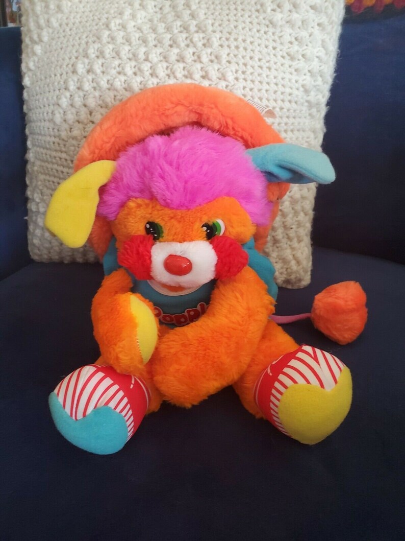 Dunker Popple Plush Doll 1986 Popples Basketball - Etsy
