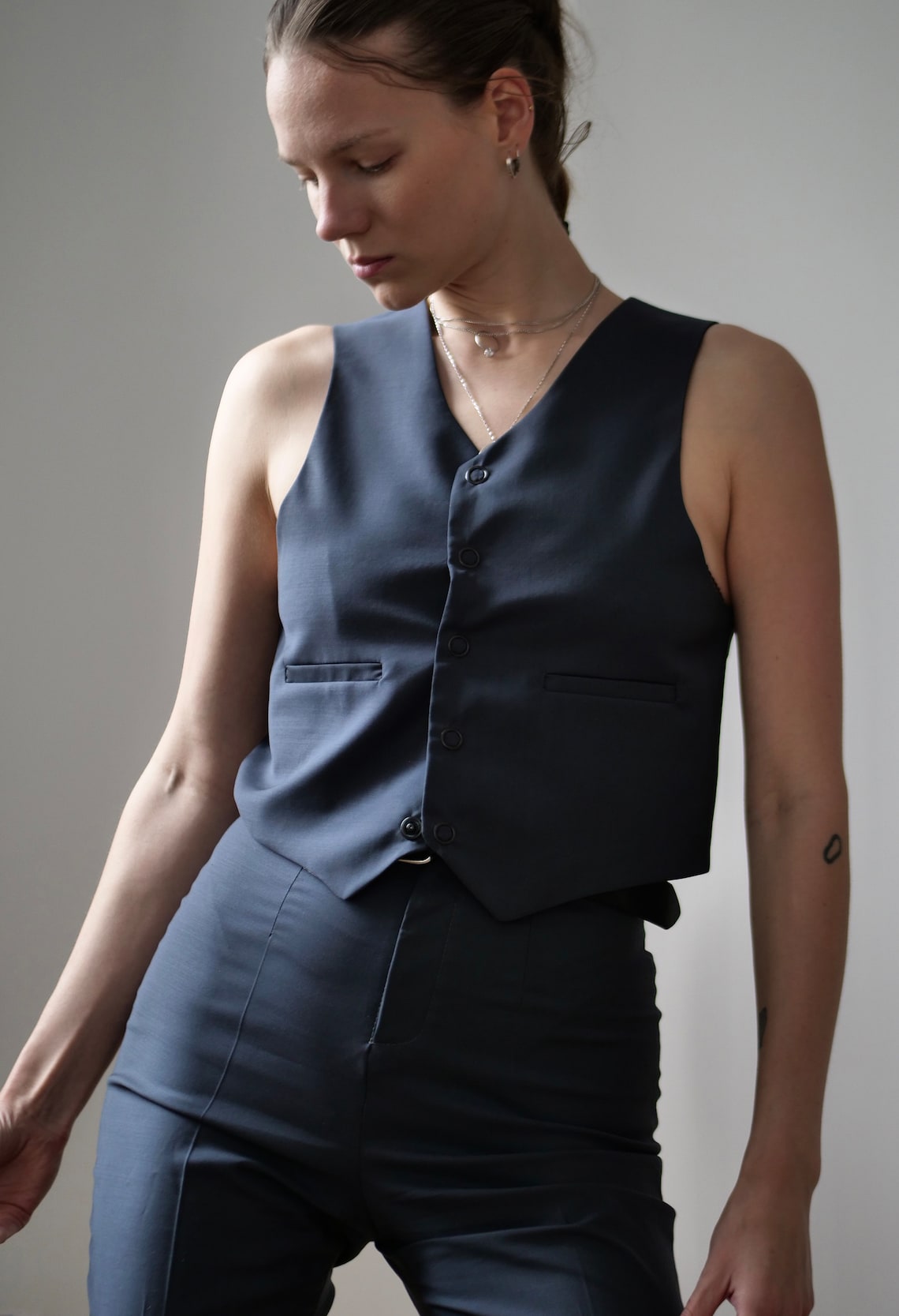 Suit Vest Pattern Waistcoat Summer Top PDF Pattern - Etsy