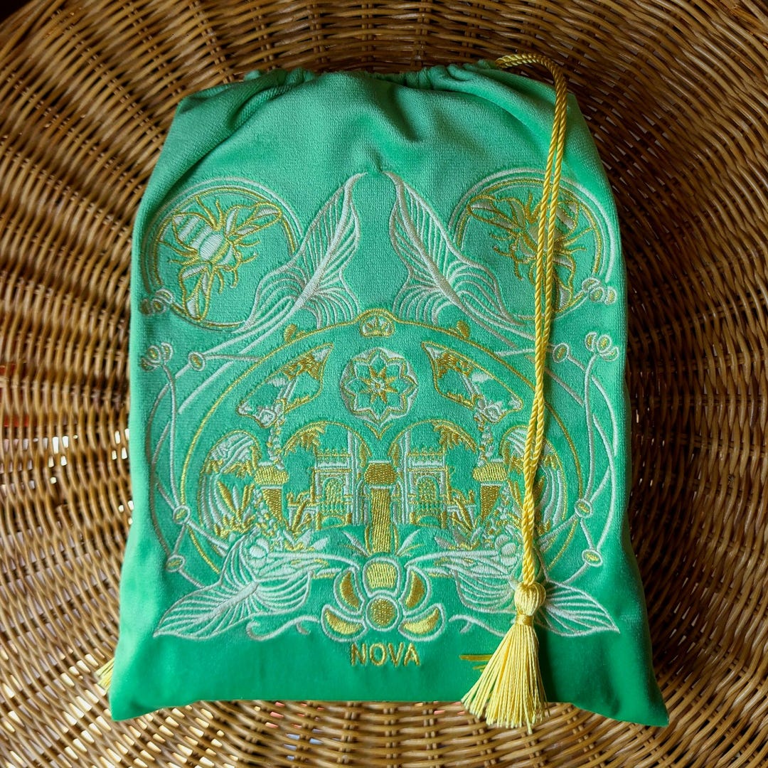 Light Green Velvet Fabric Book Cover - Etsy