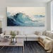 3D Texture Ocean Painting Textured Ocean Wall Art Ocean Wave Painting ...