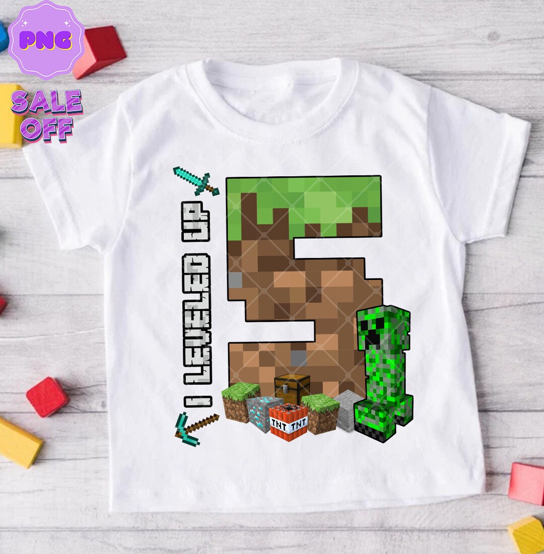 Personalized Minec Birthday Kid Png, Mine Birthday Theme, Custom Name ...
