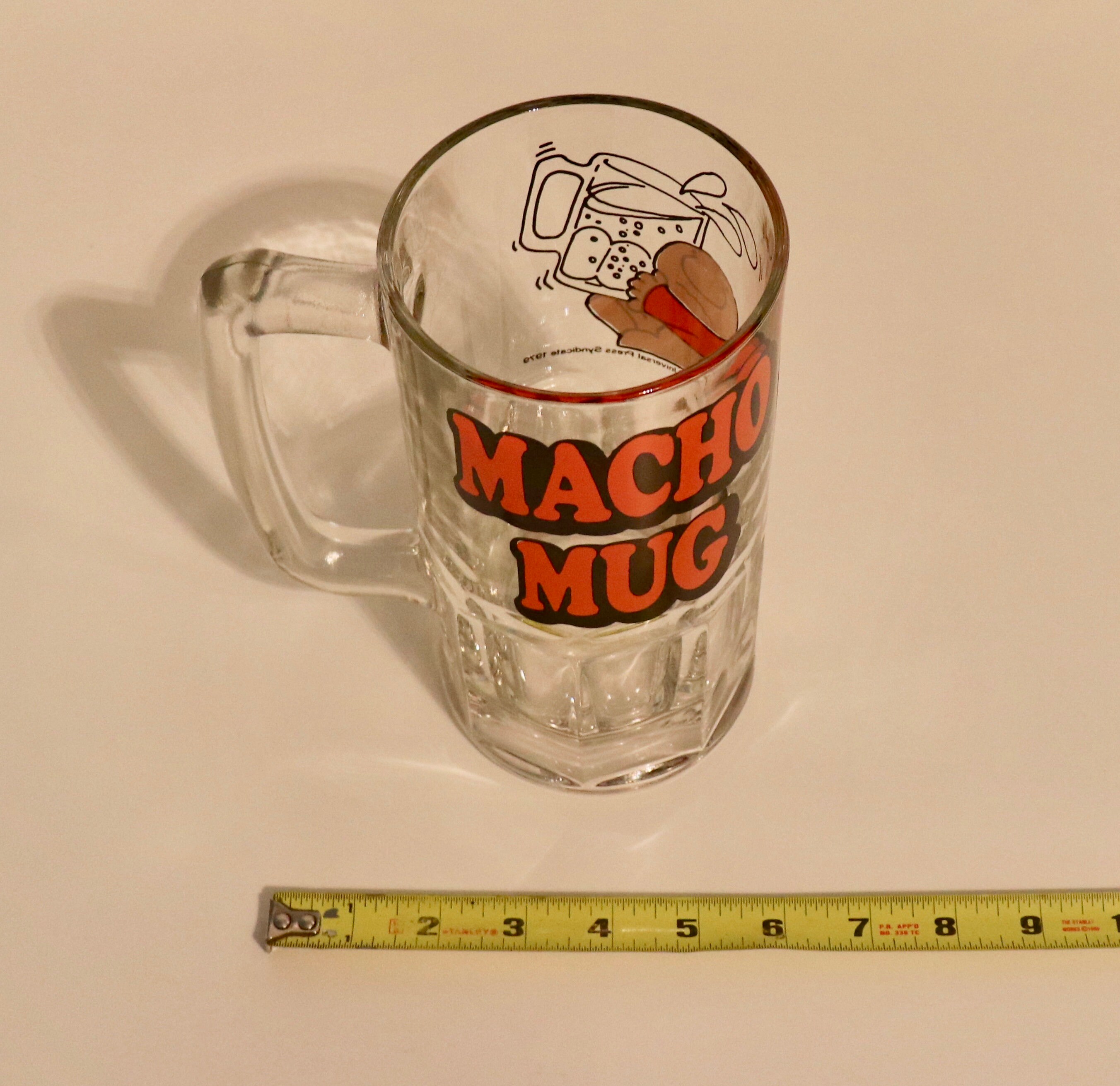 Vintage 1979 Extra Large Tom Wilson Ziggy Macho Mug Beer Stein - Etsy