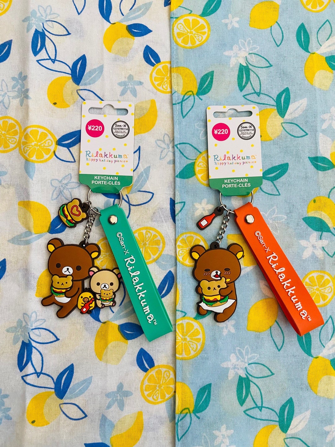 Rilakkuma, Keychains: Happy Picnic Set - Etsy