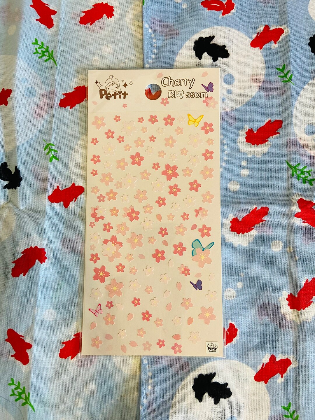 Petit, Sticker Sheet: Cherry Blossom - Etsy