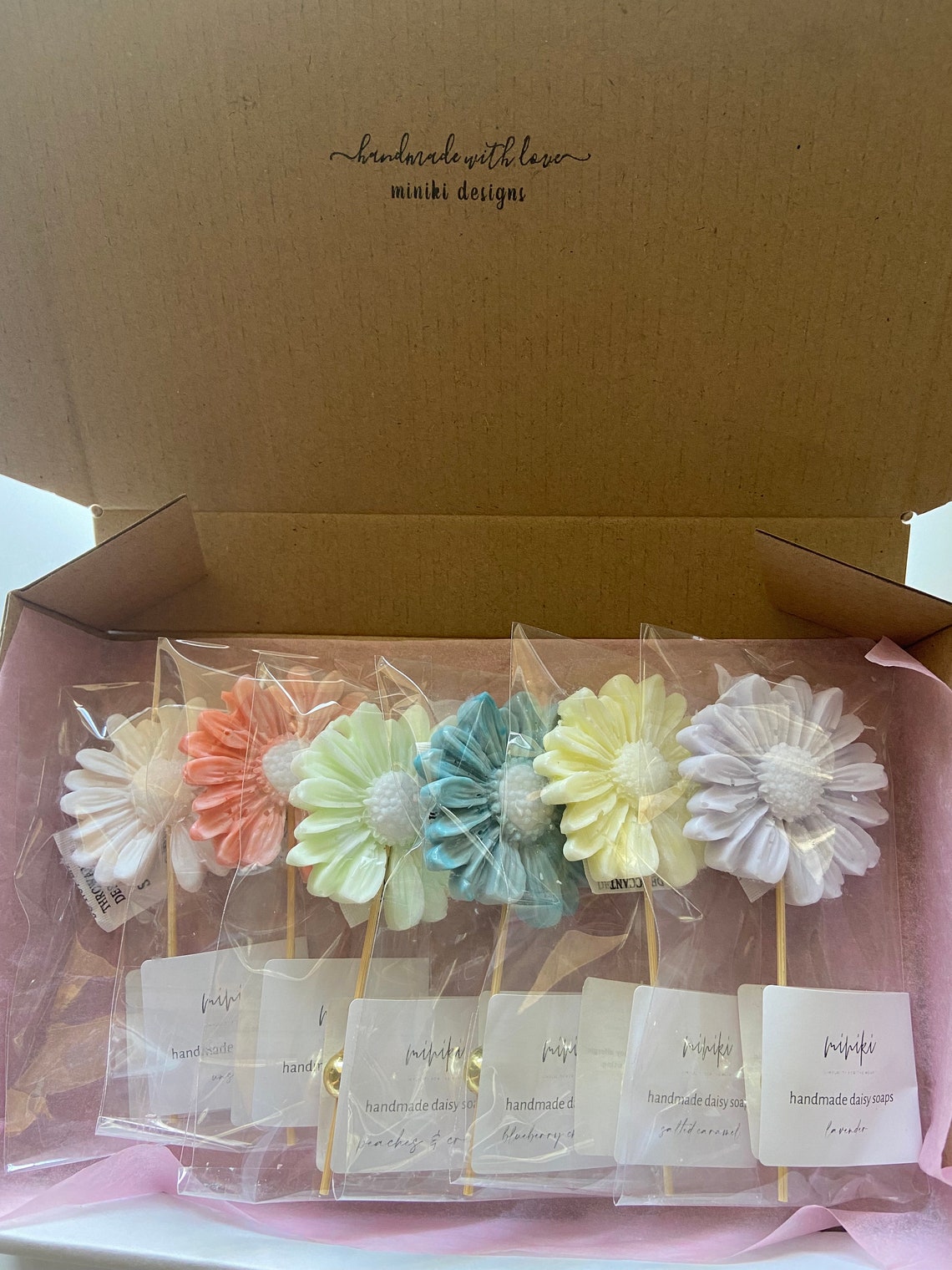 Daisy Flower Soap Bar - Australian Natural Handmade Soap | Perfect for ...