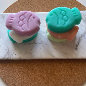 2x Samanco Fish Shape Soaps | Australian Natural, Handmade & Handpoured ...