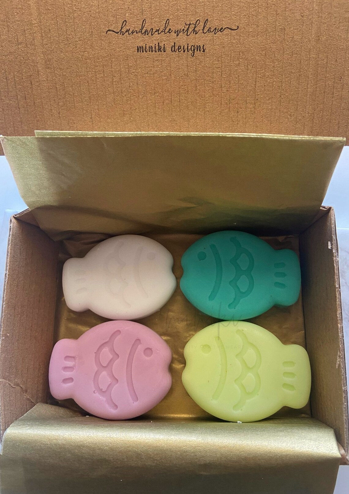 2x Samanco Fish Shape Soaps | Australian Natural, Handmade & Handpoured ...