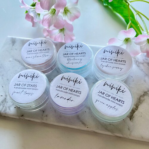 Mini WHITE Heart SOAPS Wedding Party Birthday Celebration Gift - Etsy