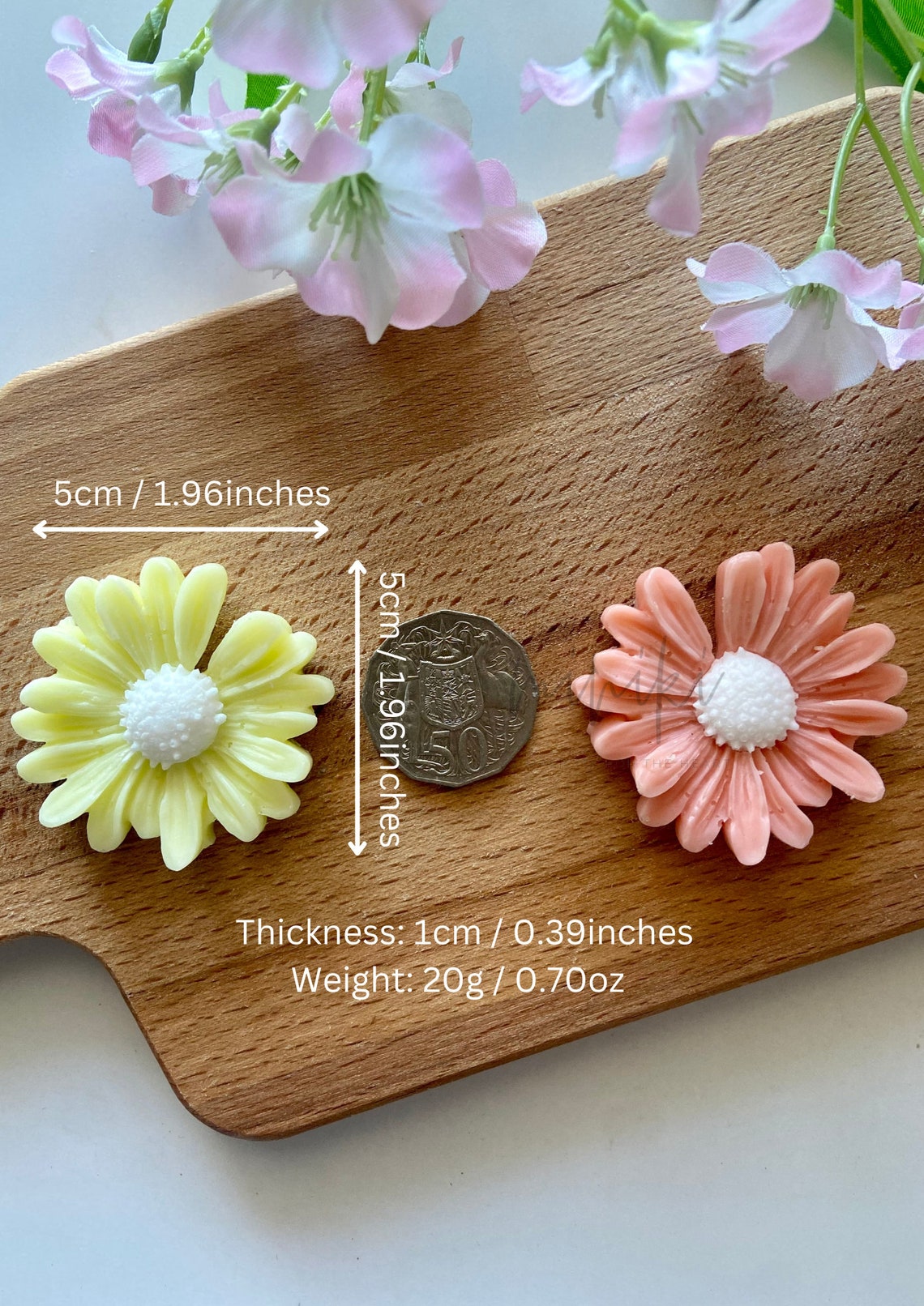 Daisy Flower Soap Bar - Australian Natural Handmade Soap | Perfect for ...