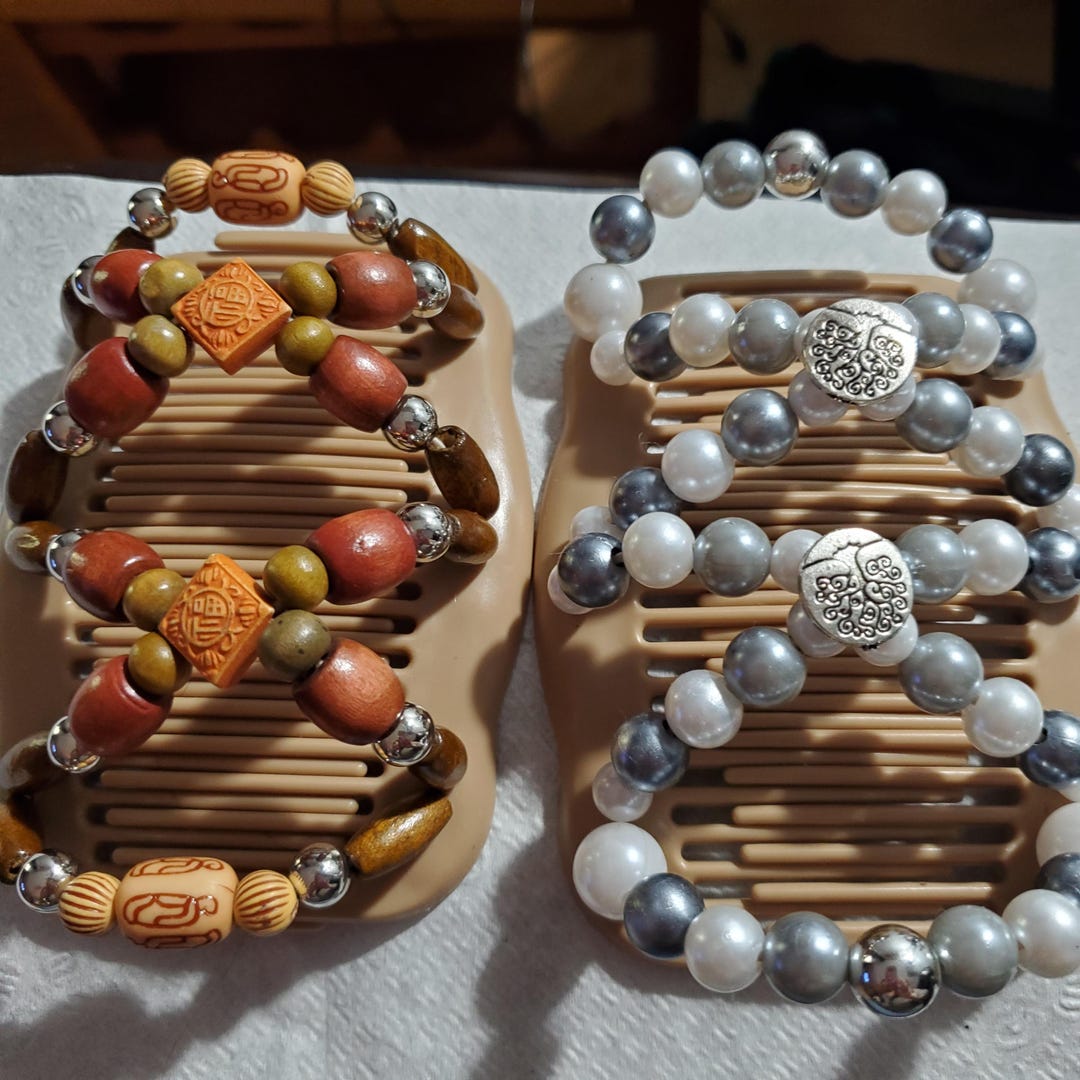 Double Hair Combs - Etsy