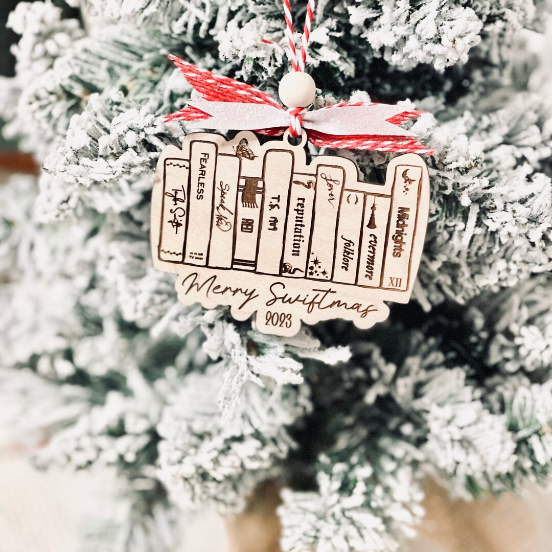 Taylor Swiftie 2023 Ornament | Era's Tour | Merry Swiftmas | Taylor ...