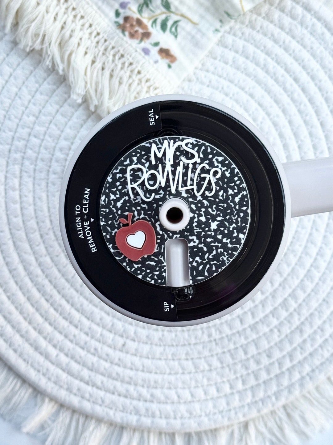 Personalized Teacher Brumate Era Topper: Acrylic Tumbler Accessory - Etsy