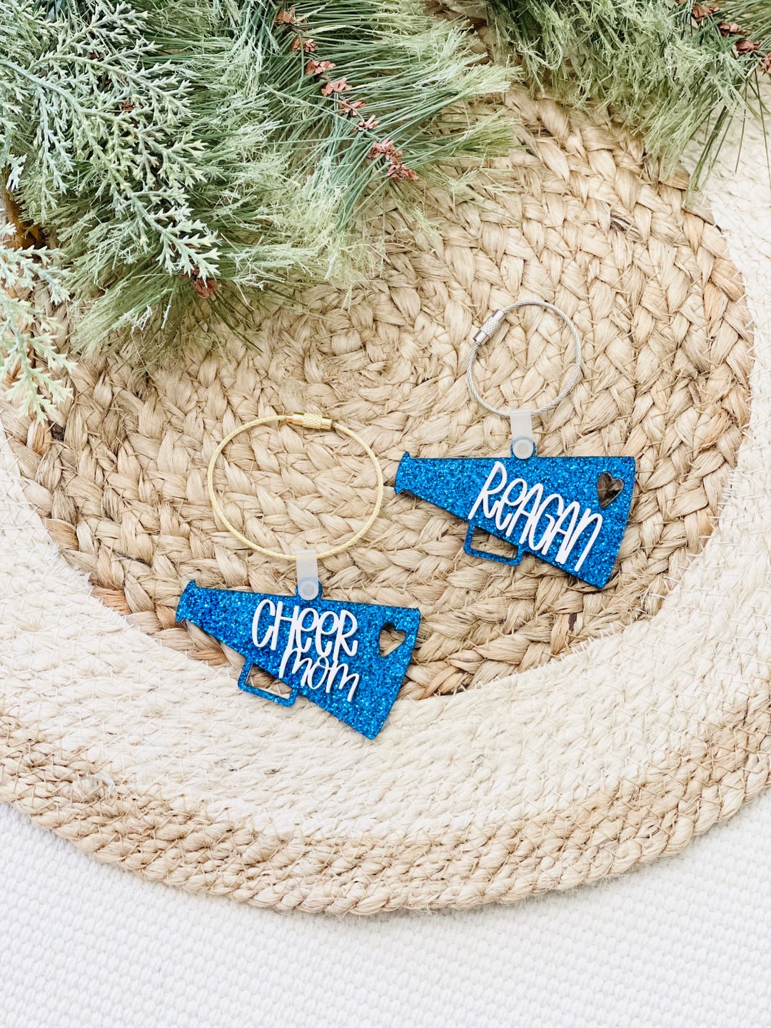 Cheer Bag Tag | Personalized Cheer Keychain | Cheer Mom | Cheer Gift ...