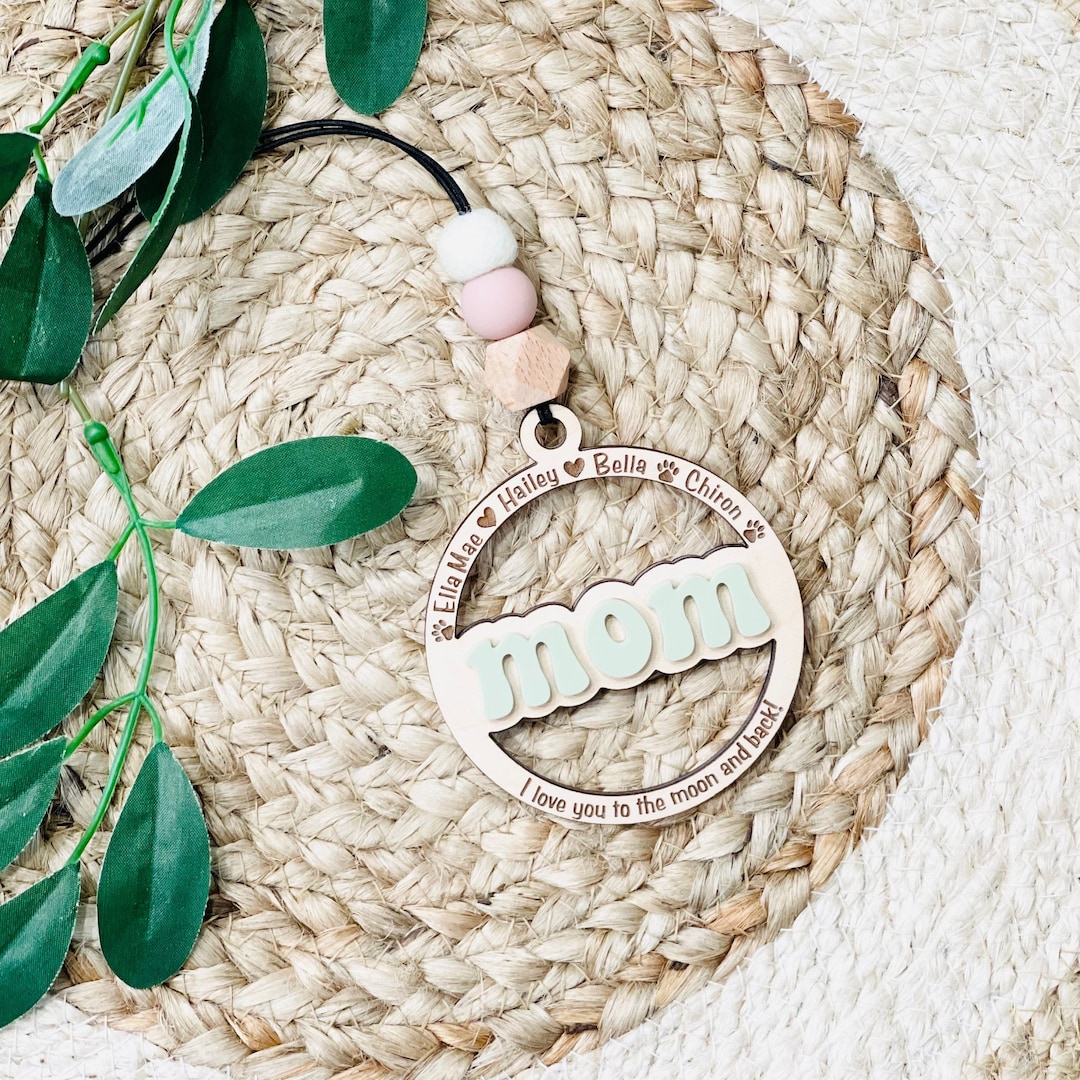 Family Car Charm, Personalized Car Charm, Mom Car Charm, Aunt Car Charm ...