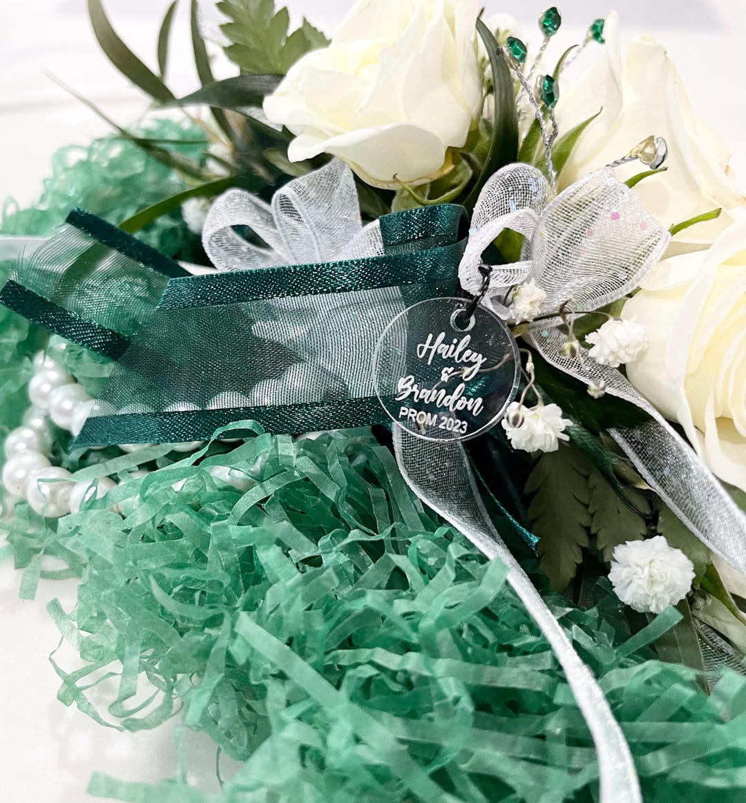 Personalized Corsage Charm Prom, Wedding, Homecoming & Special ...