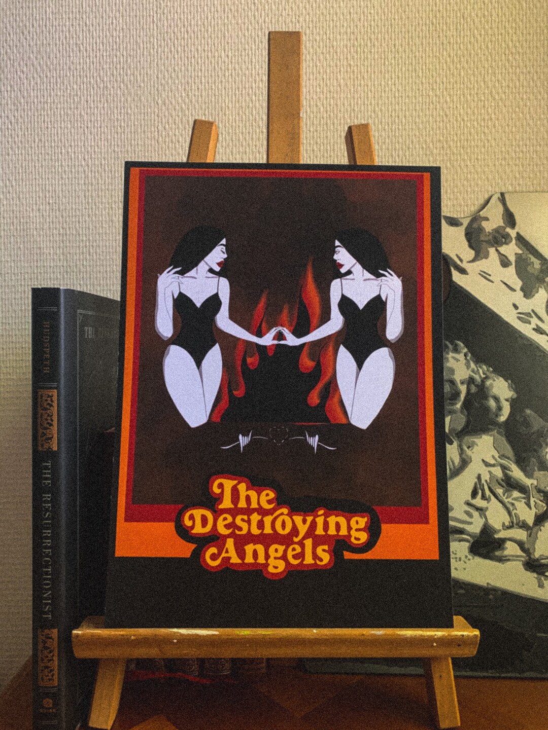 THE DESTROYING ANGELS - Print - Etsy