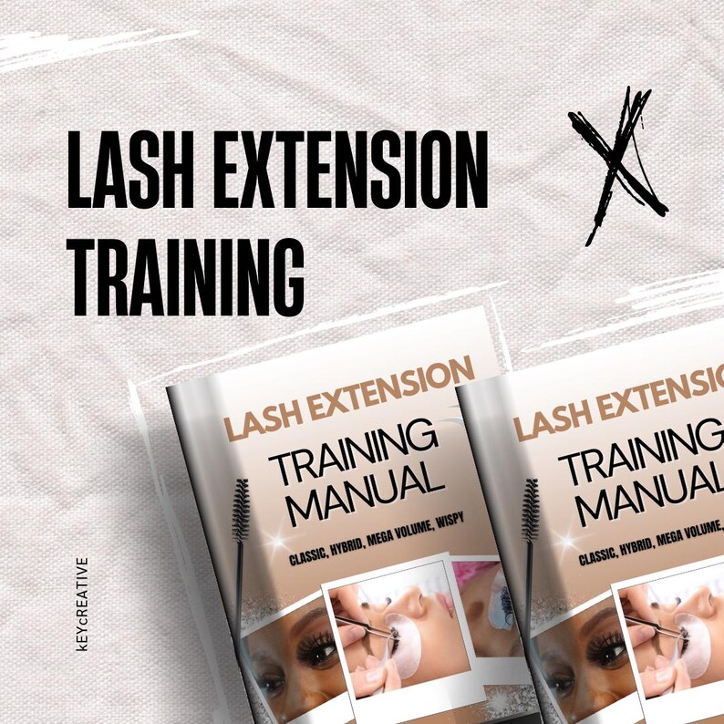 Lash Extension Training Manual - Etsy