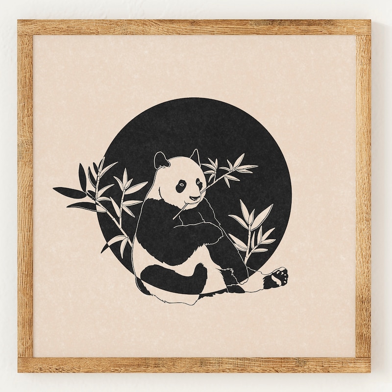 Panda Art - Etsy