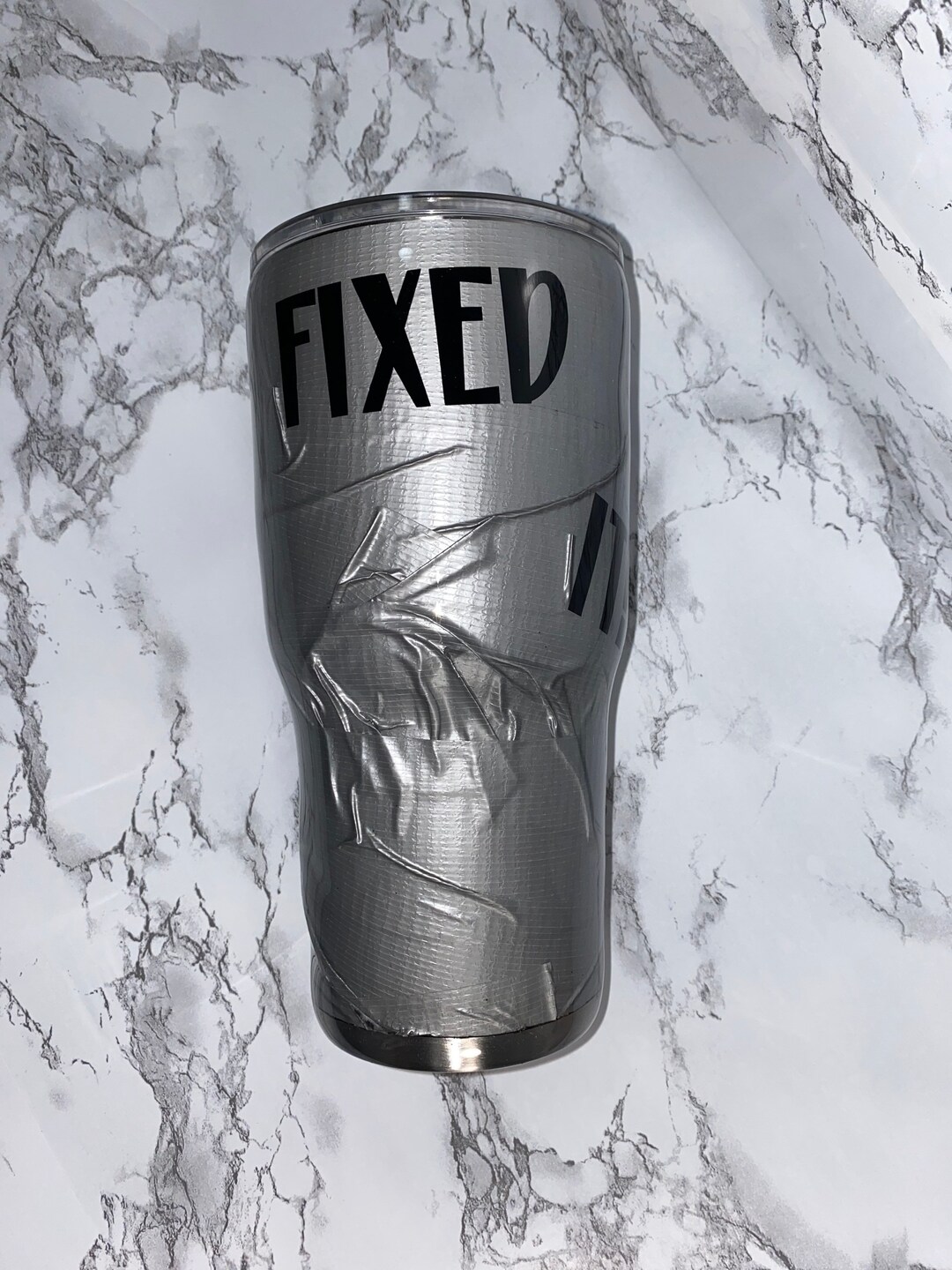 Stainless Steel Epoxy Resin Tumbler Funny Duct Tape - Etsy
