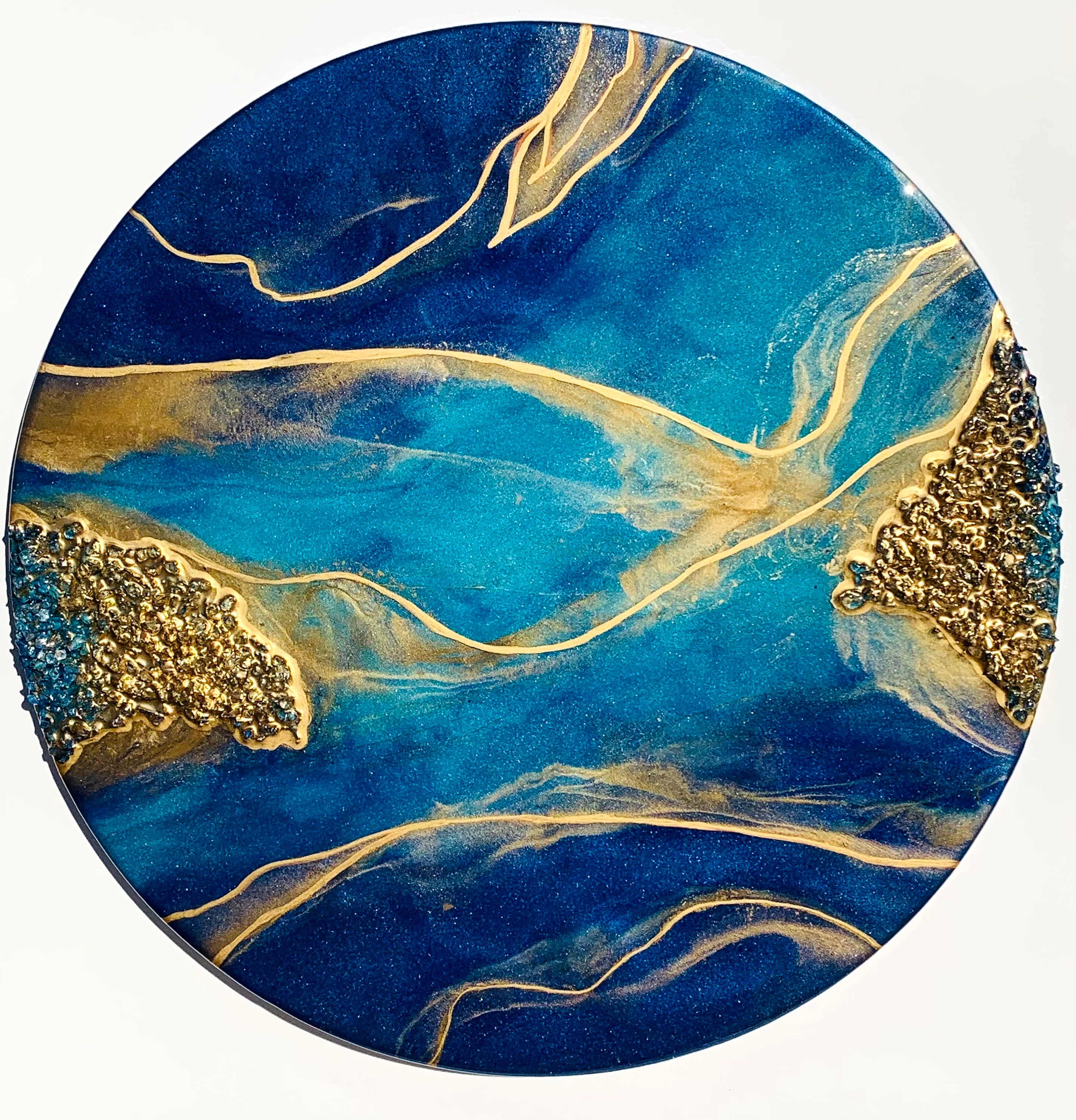 Abstract Resin Art Resin Art Painting Abstract Painting Wall Decor ...