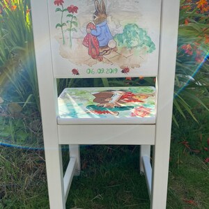 Personalised Girl's Chair | Hand-painted Children’s Furniture ...