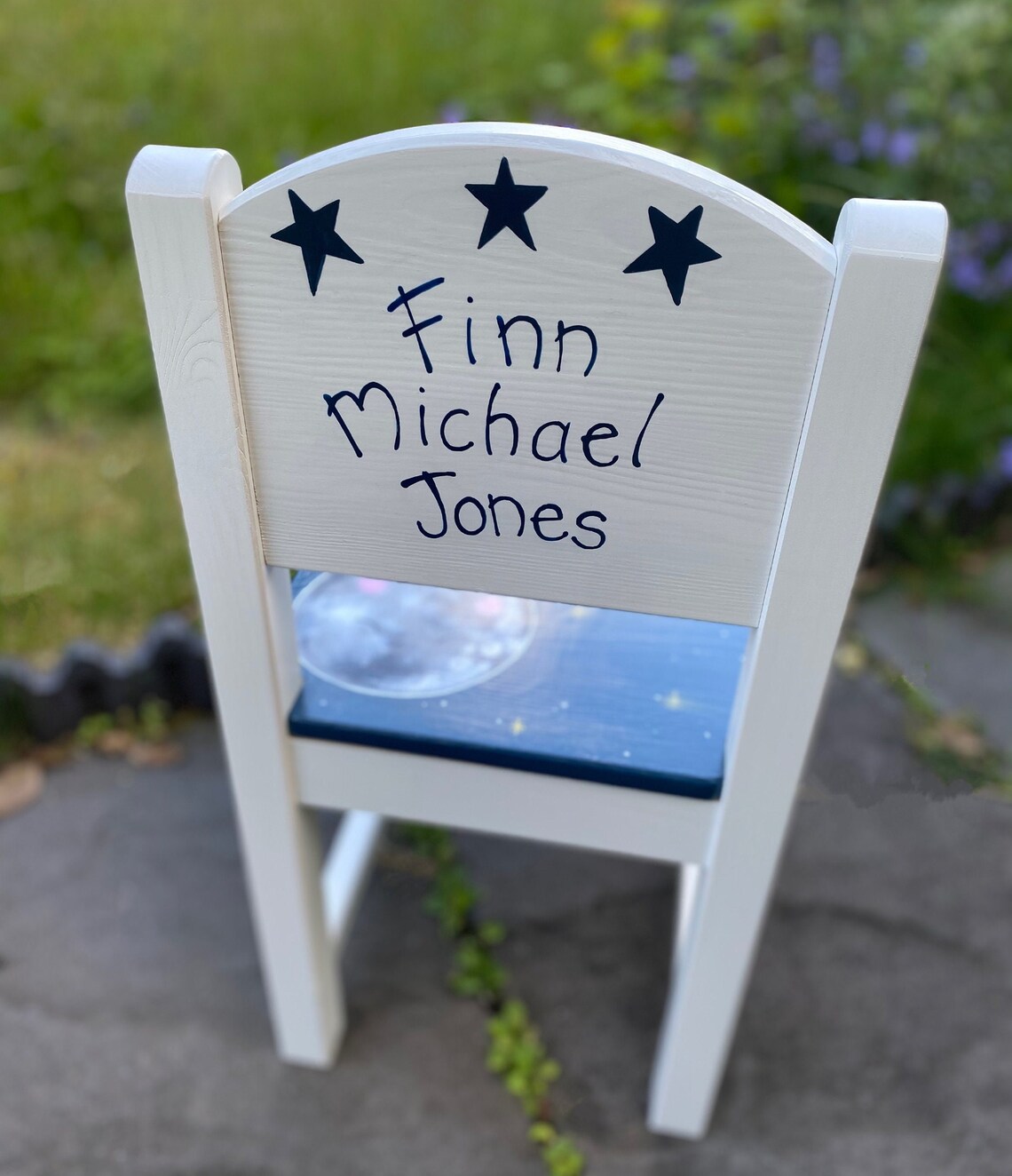 Personalised Boys Chair Hand-painted Childrens Furniture - Etsy